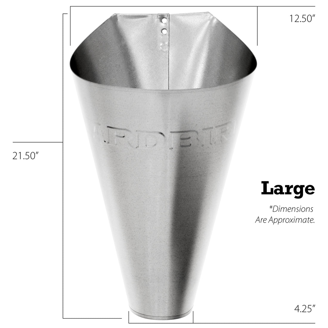 Galvanized Steel Restraining Cone – Yardbird