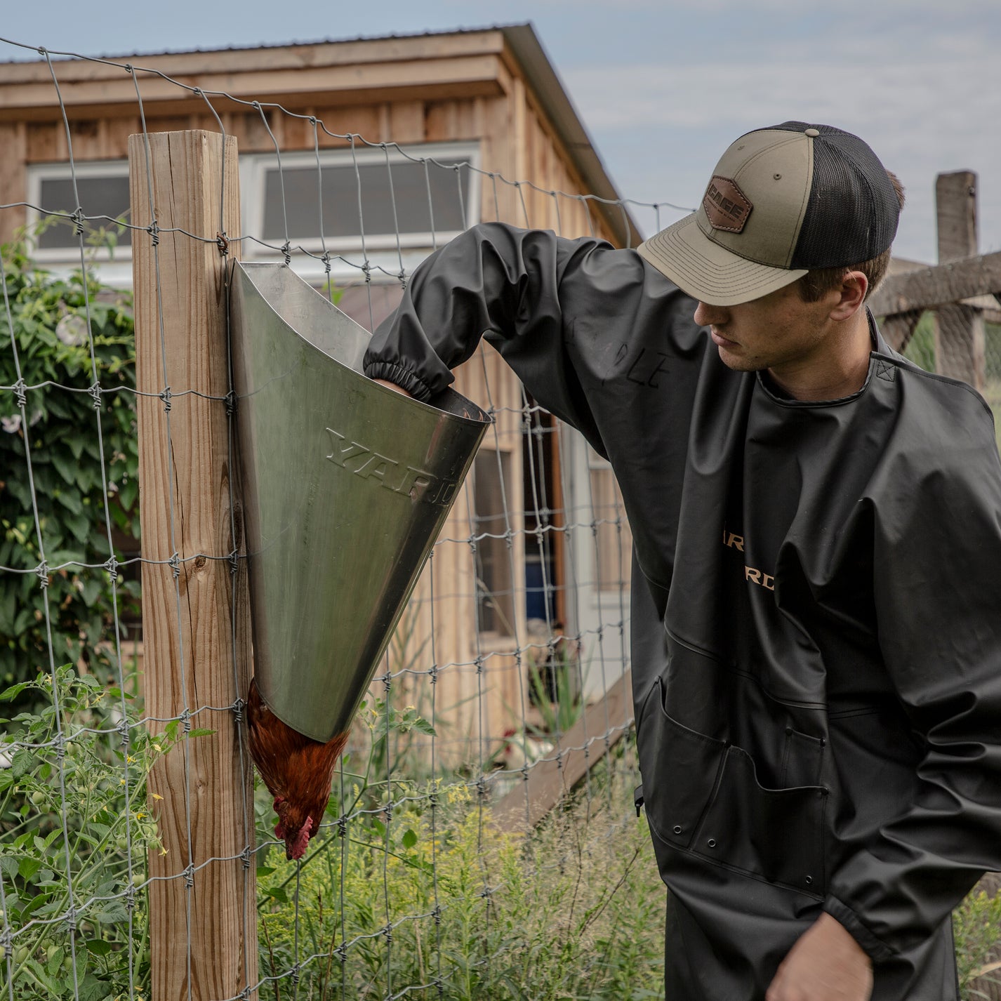 Heavy-Duty Galvanized Steel Restraining Cone – Yardbird